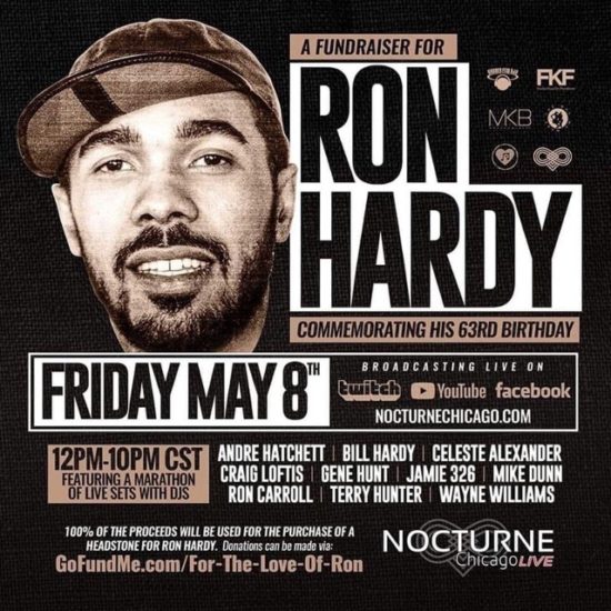 Music/Event: FOR THE LOVE OF DJ RON HARDY: A Musical Marathon ...