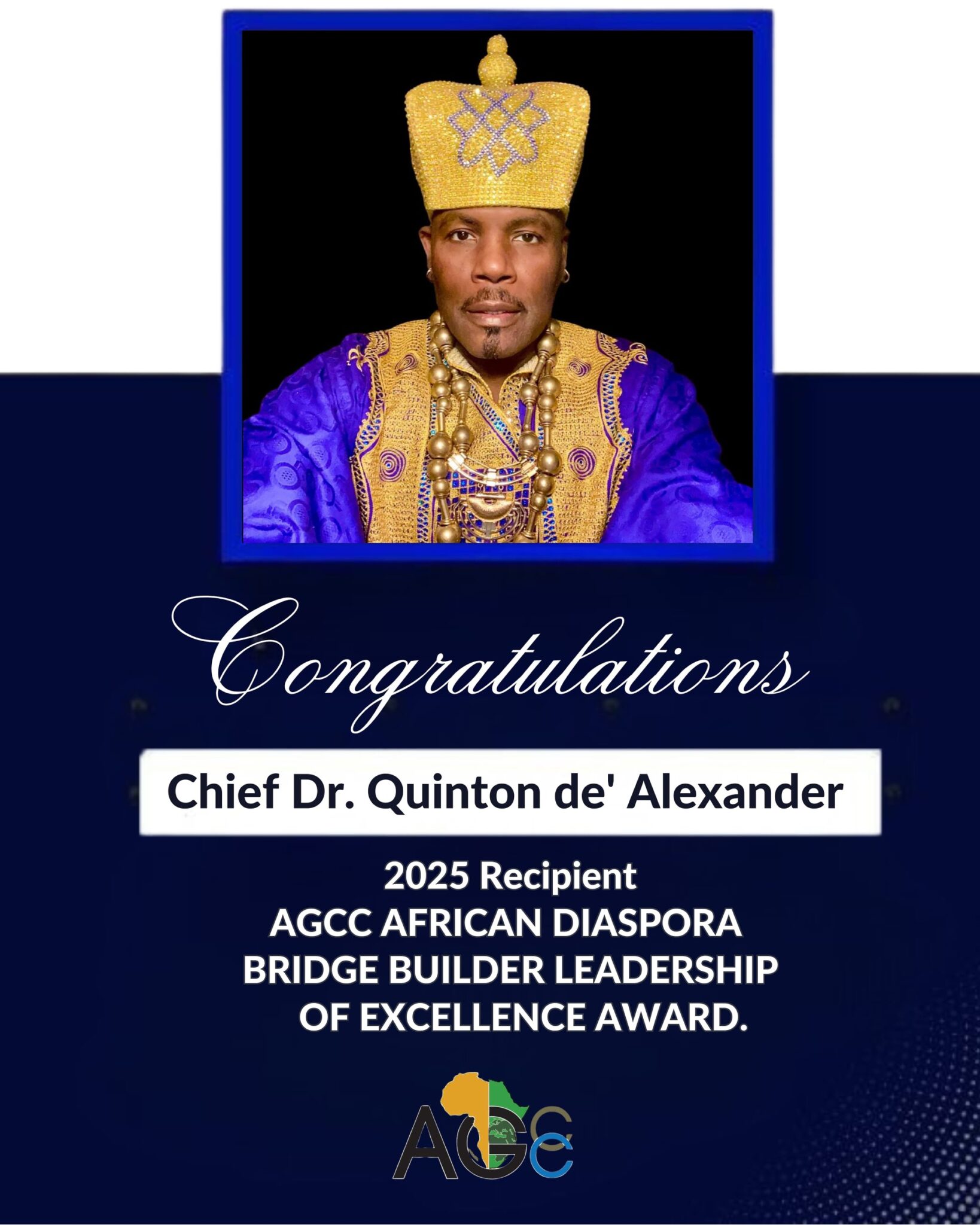 We Dream In Color: The Global Legacy of Chief Dr. Quinton de’ Alexander ...